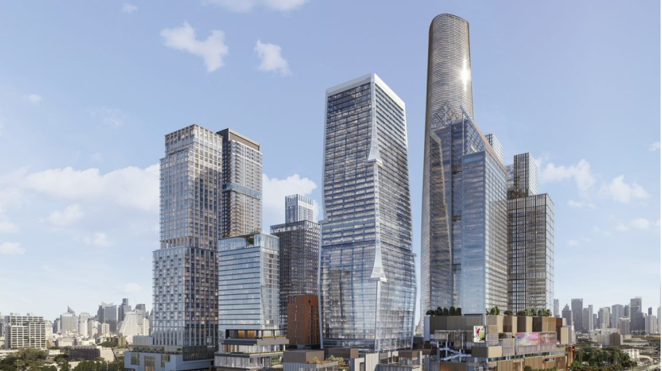 One Bangkok | 92 Storey | 412 + 264 + 254 + 243 + 215 + 216 + 170 + 110 ...